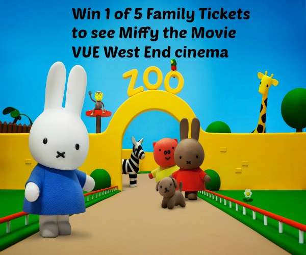 Win 1 of 5 Family Tickets to see ‘miffy the movie’