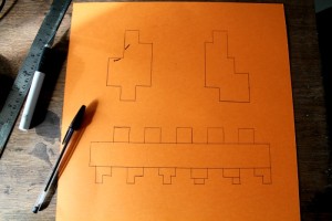 How to make a Paper Minecraft Halloween Pumpkin for kids